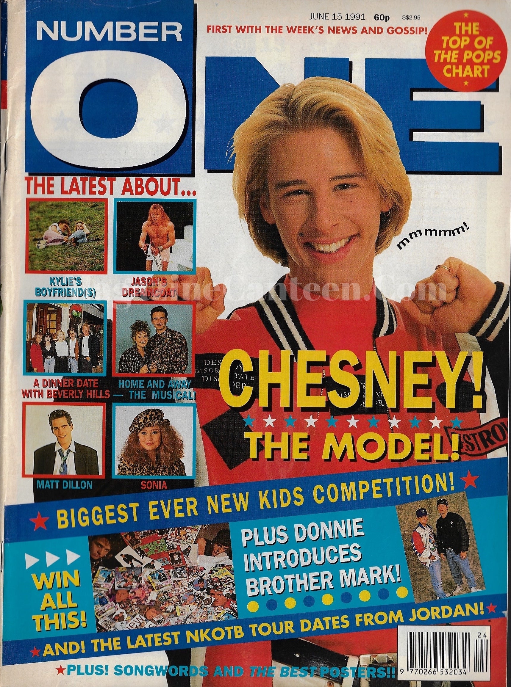 Number One Magazine - Chesney Hawkes – magazine canteen