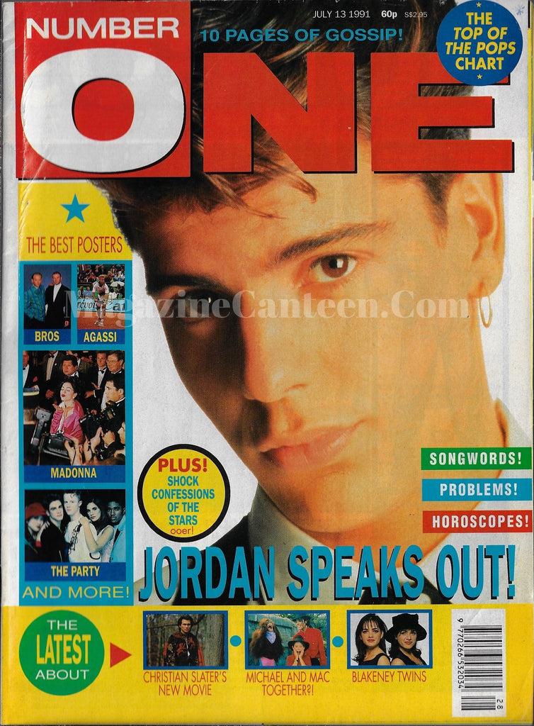 Number One Magazine - Jordan Knight – magazine canteen