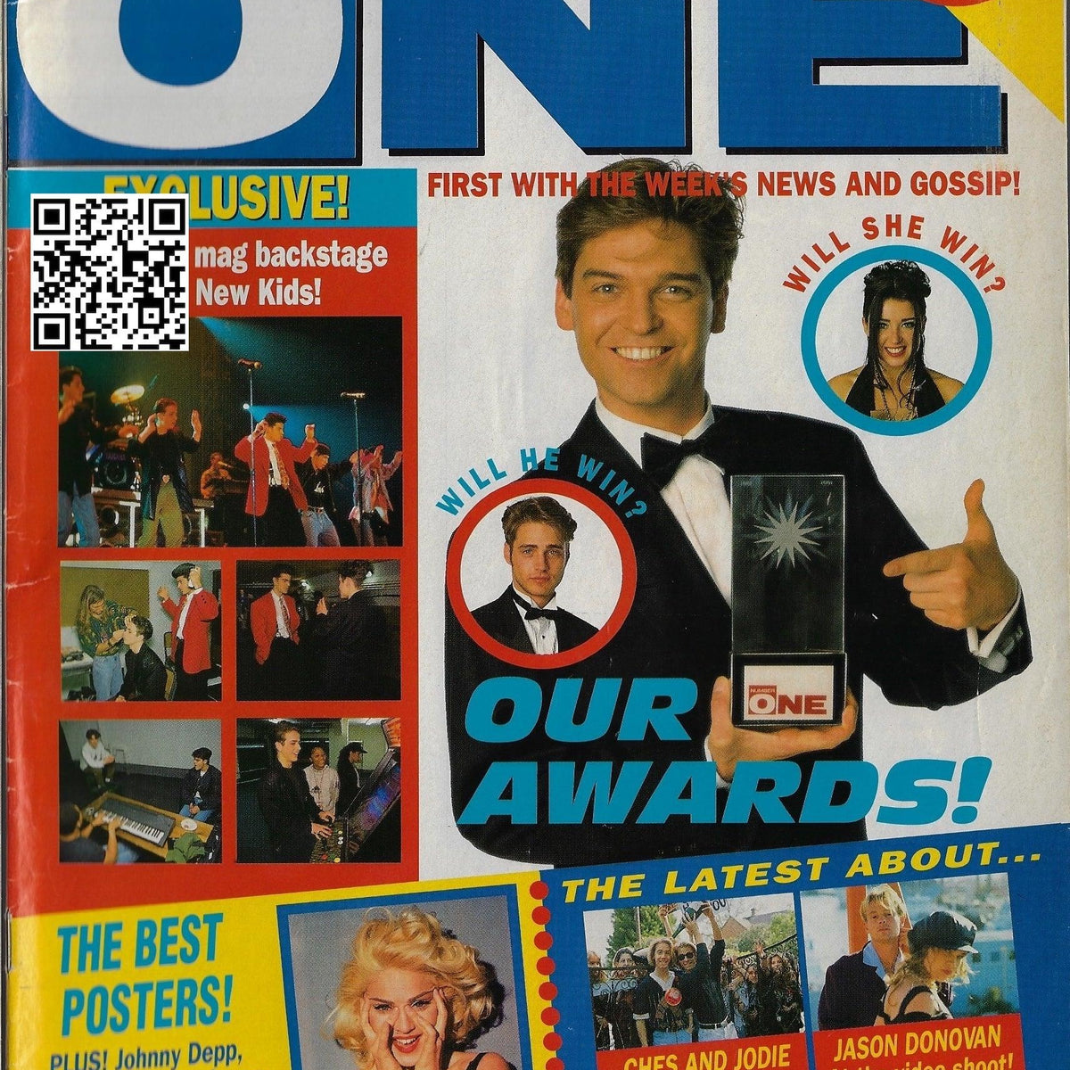 Number One Magazine - Philip Schofield ROXETTE Jason Donovan – magazine ...