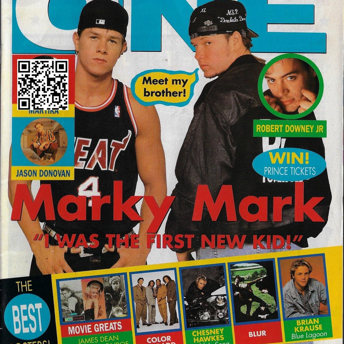 Number One Magazine - Donnie & Mark Wahlberg – magazine canteen