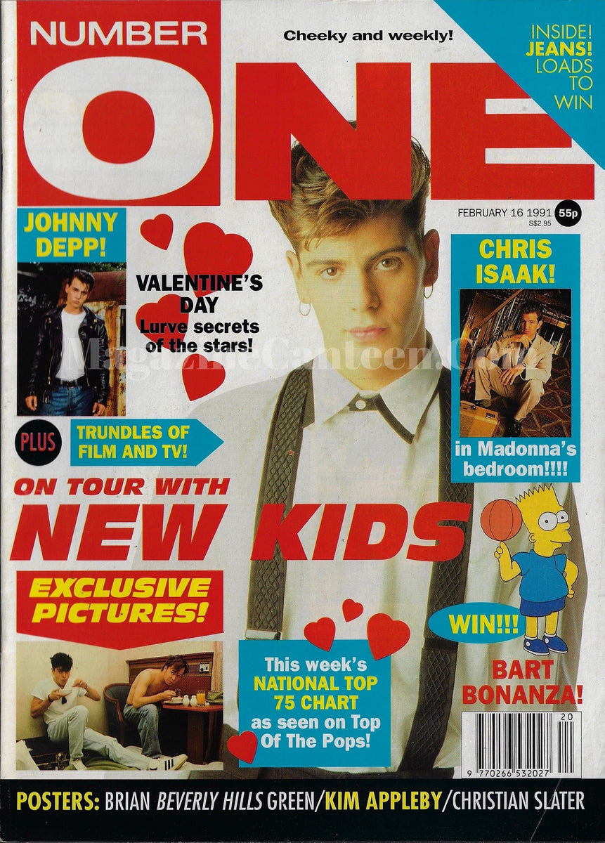 Number One Magazine - Jordan New Kids On The Block – magazine canteen