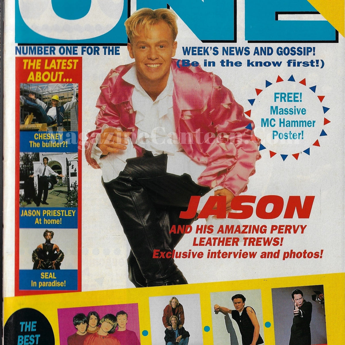 Number One Magazine - Jason Donovan – magazine canteen