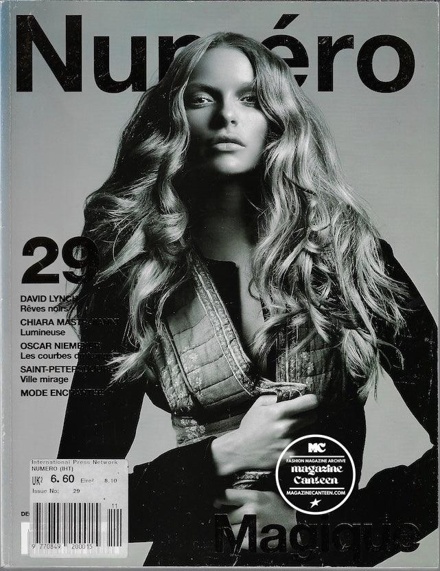 Numero Magazine - Rie Rasmussen HENNELORE KNUTS Mert Marcus – magazine ...
