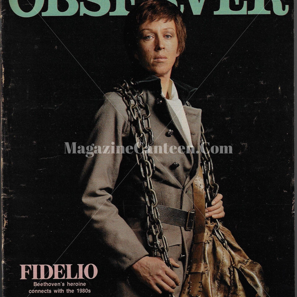 The Observer Magazine - Josephine Barstow – magazine canteen