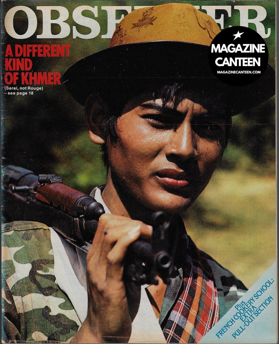 The Observer Magazine - Colin Jones Sting – magazine canteen