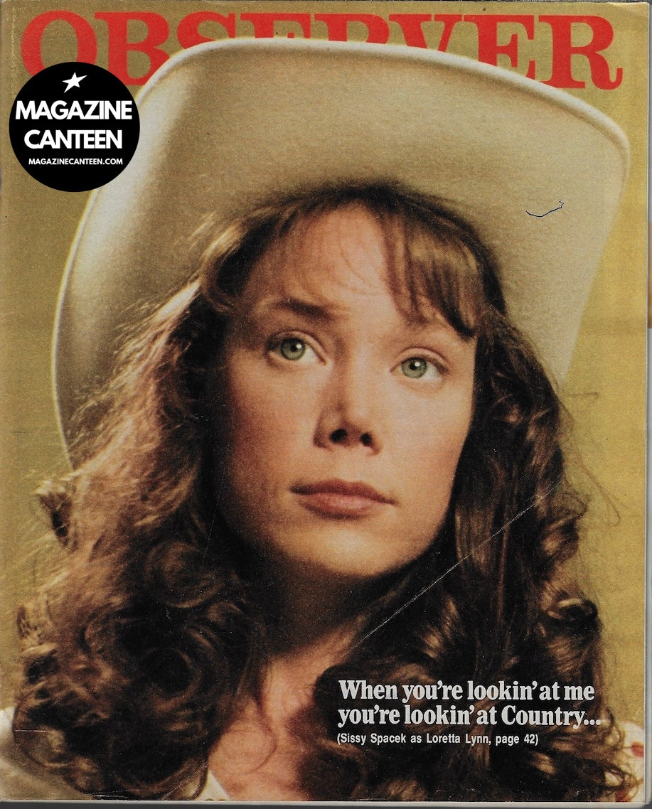 The Observer Magazine - Sissy Spacek Colin Jones – magazine canteen