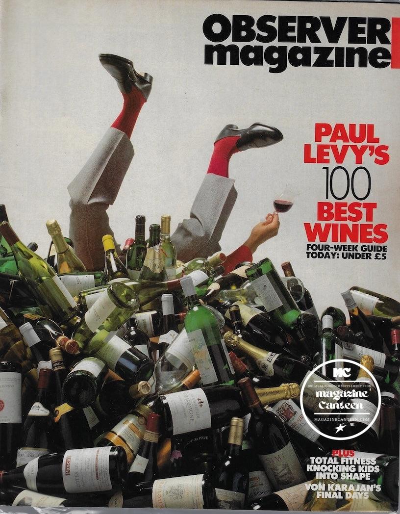 The Observer Magazine - Dave Swindells SPIKE ISLAND Sir Mark Weinberg ...