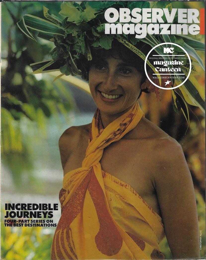 The Observer Magazine - Bertice Reading – magazine canteen