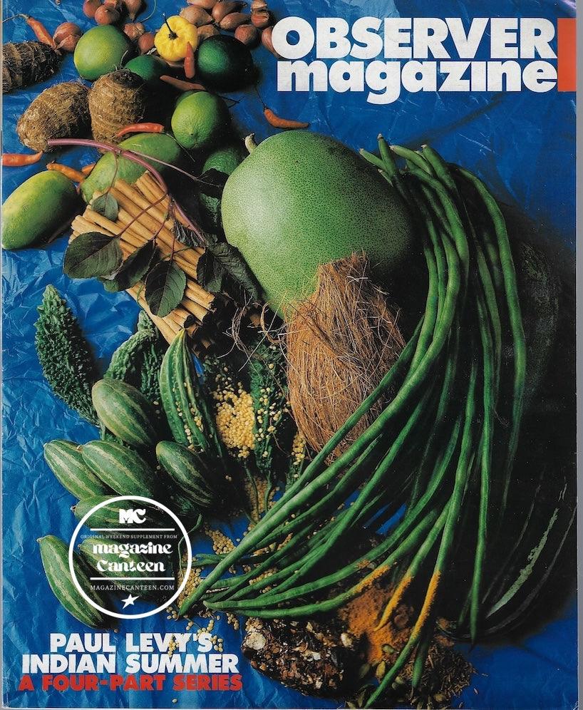 The Observer Magazine - VANESSA PARADIS Benjamin Zephaniah LYNN CHADWI ...