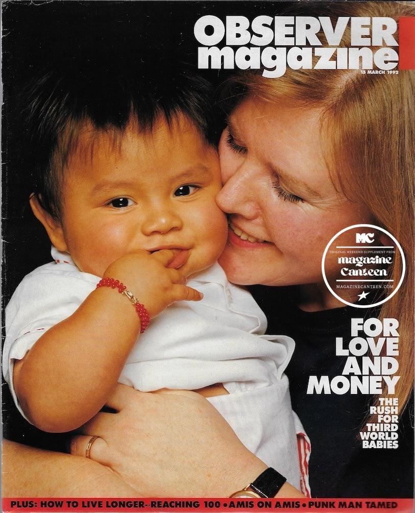 The Observer Magazine - NICK CAVE Terry O' Neill Jonathan Dimbleby – magazine canteen