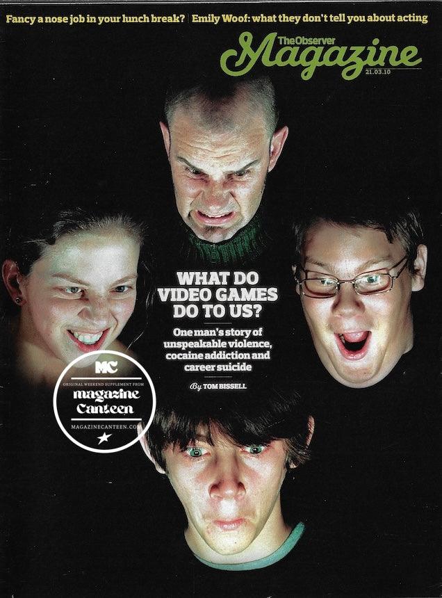 Observer Magazine - Emily Woof ERIC IDLE – magazine canteen