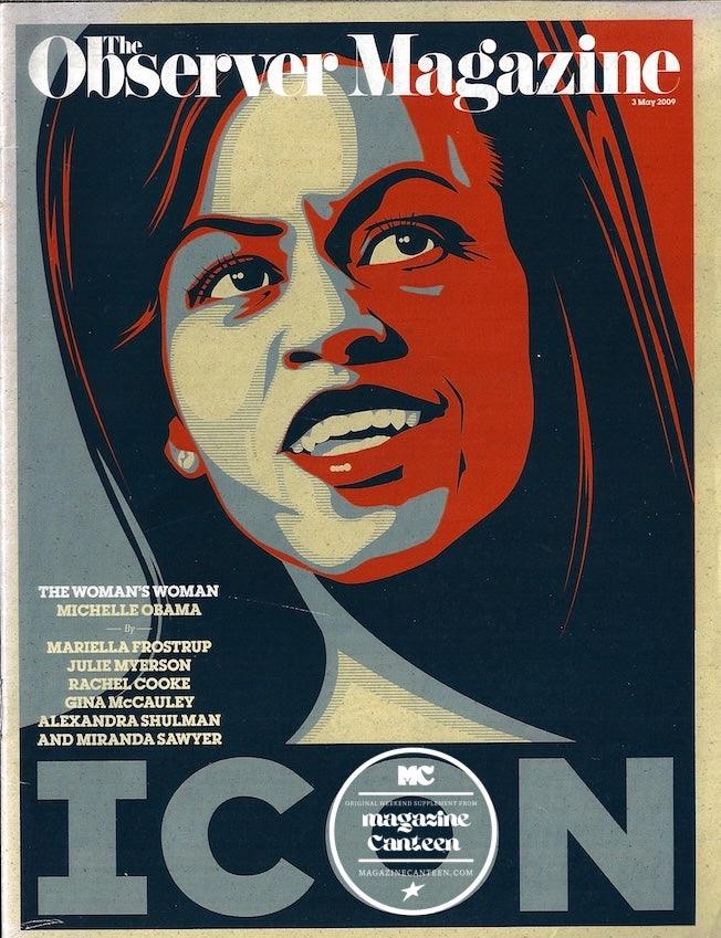 Observer Magazine - Michelle Obama JOE CORRE Mark E Smith FELICITY KEN ...