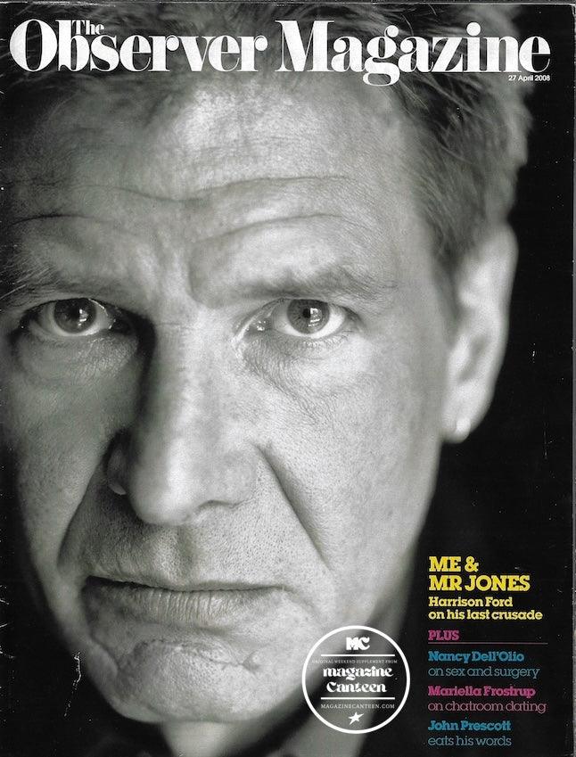 Observer Magazine - Harrison Ford EDWYN COLLINS Joe Moreline – magazine ...