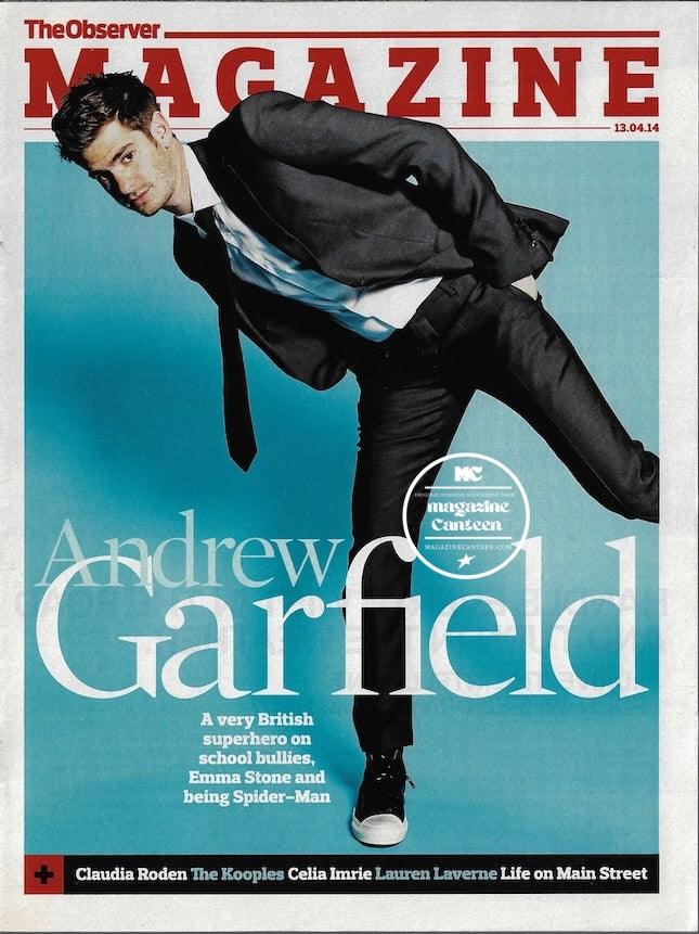 Observer Magazine - ANDREW GARFIELD Celia Imrie THE KOOPLES – magazine ...
