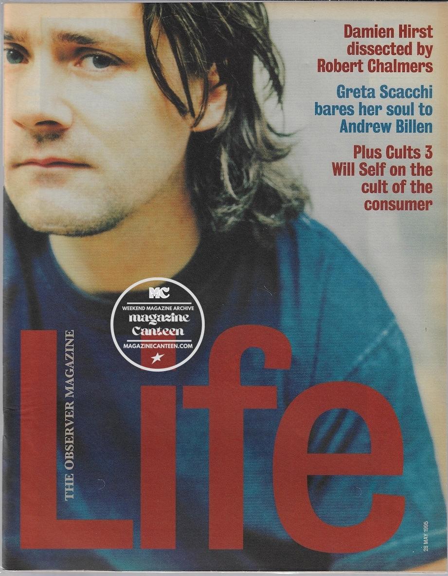 The Observer Magazine - Damien Hirst JULIAN BROAD Greta Scacchi ...