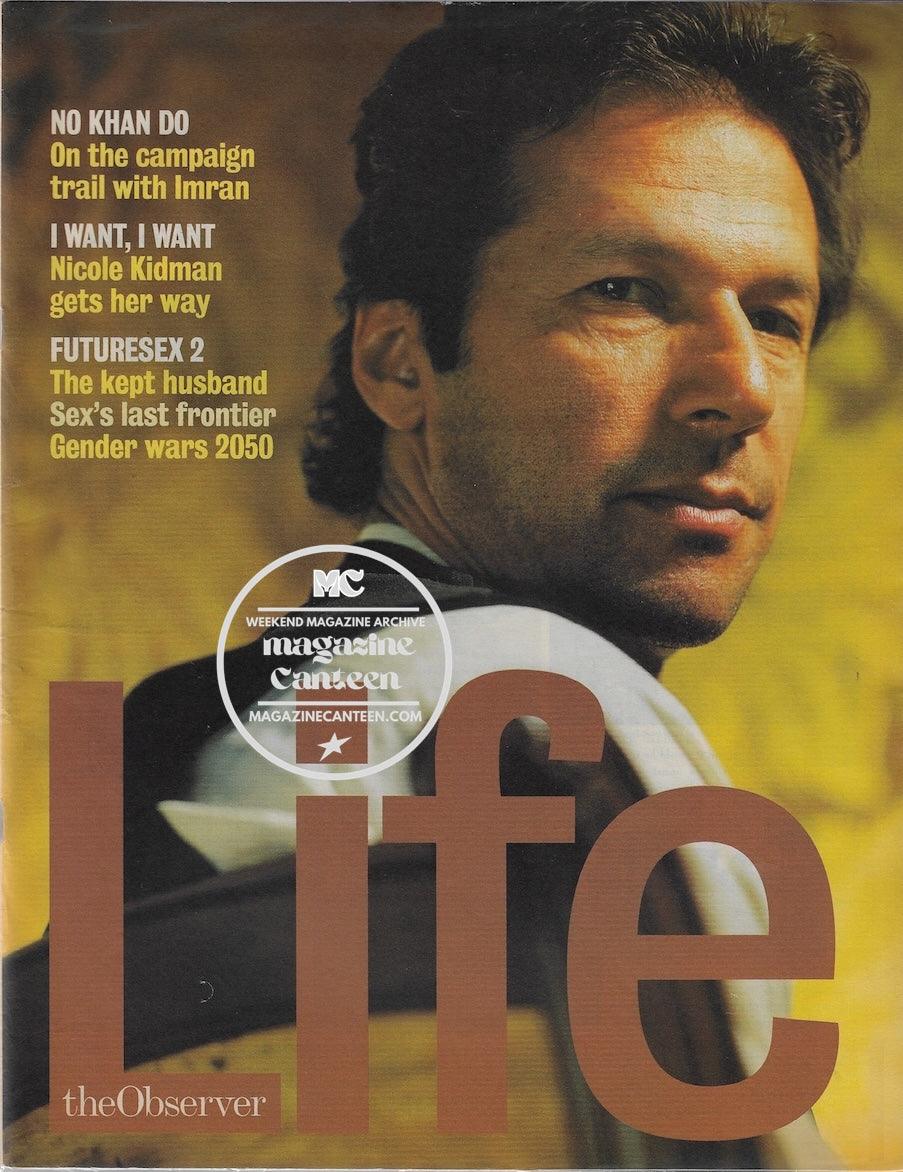 The Observer Magazine - Imran Khan KEITH RICHARDS Nicole Kidman ...