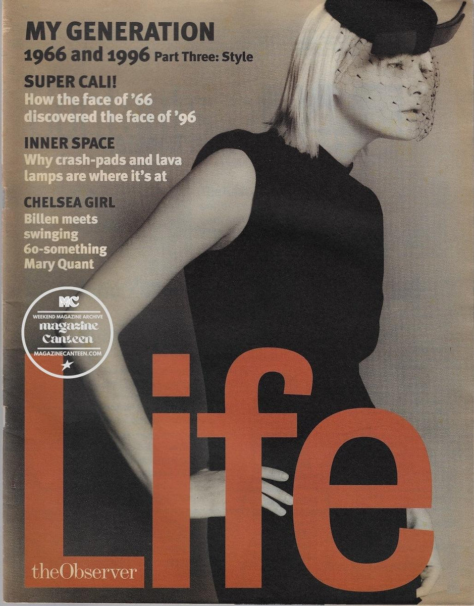 The Observer Magazine - Cali Rand MARY QUANT Jane Bown RICK GUEST ...