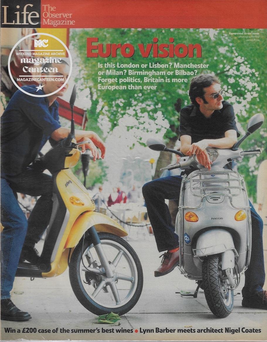 The Observer Magazine - Nigel Coates MURRAY WALKER Gavin Fernandes ...