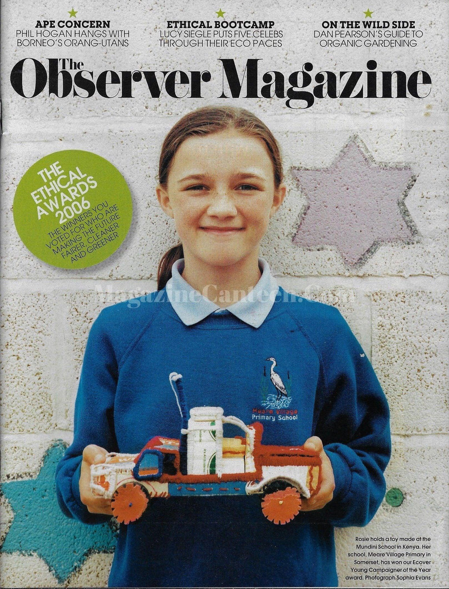 The Observer Magazine - Paul Abbott – magazine canteen