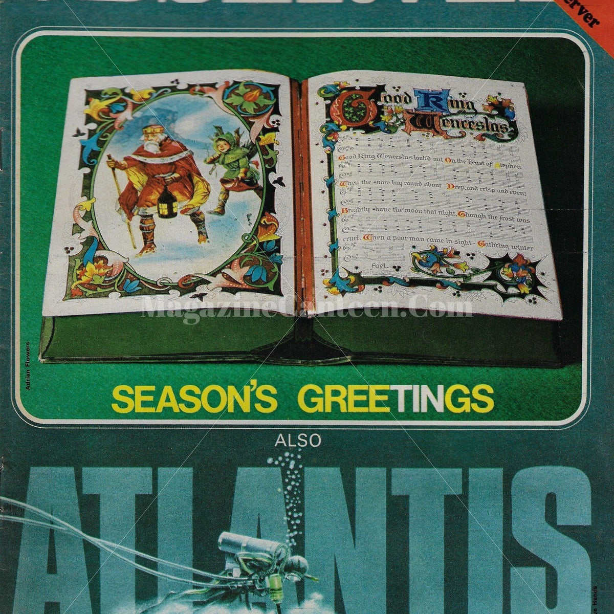 The Observer Magazine - Atlantis Adrian Flowers – magazine canteen