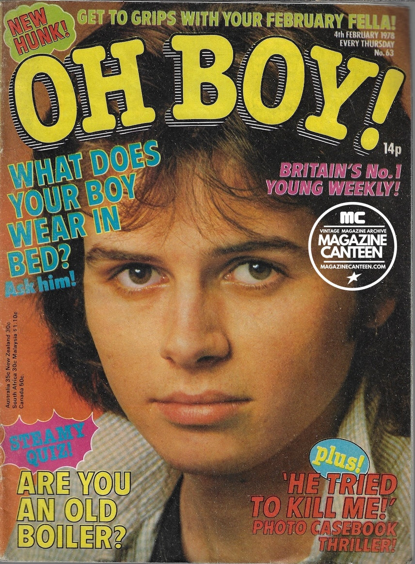Oh Boy Magazine - Billy Keen – magazine canteen