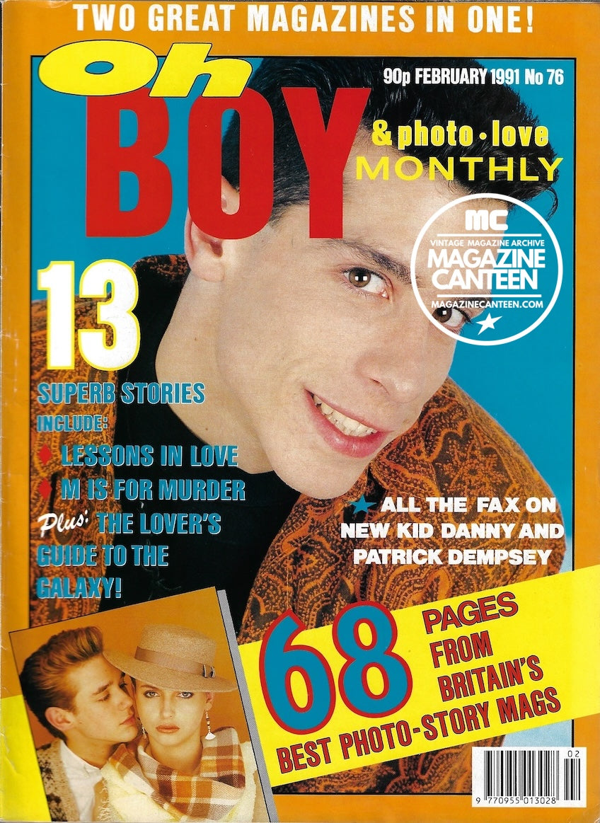 Oh Boy Magazine - Danny New Kids On The Block – magazine canteen