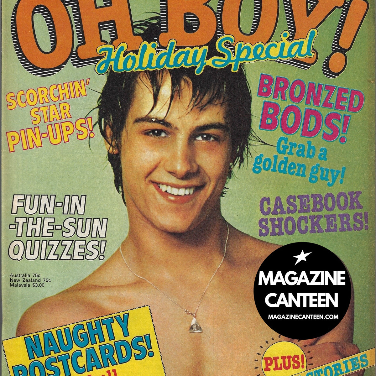 Oh Boy Magazine - LESLIE ASH Andy Lloyd – magazine canteen