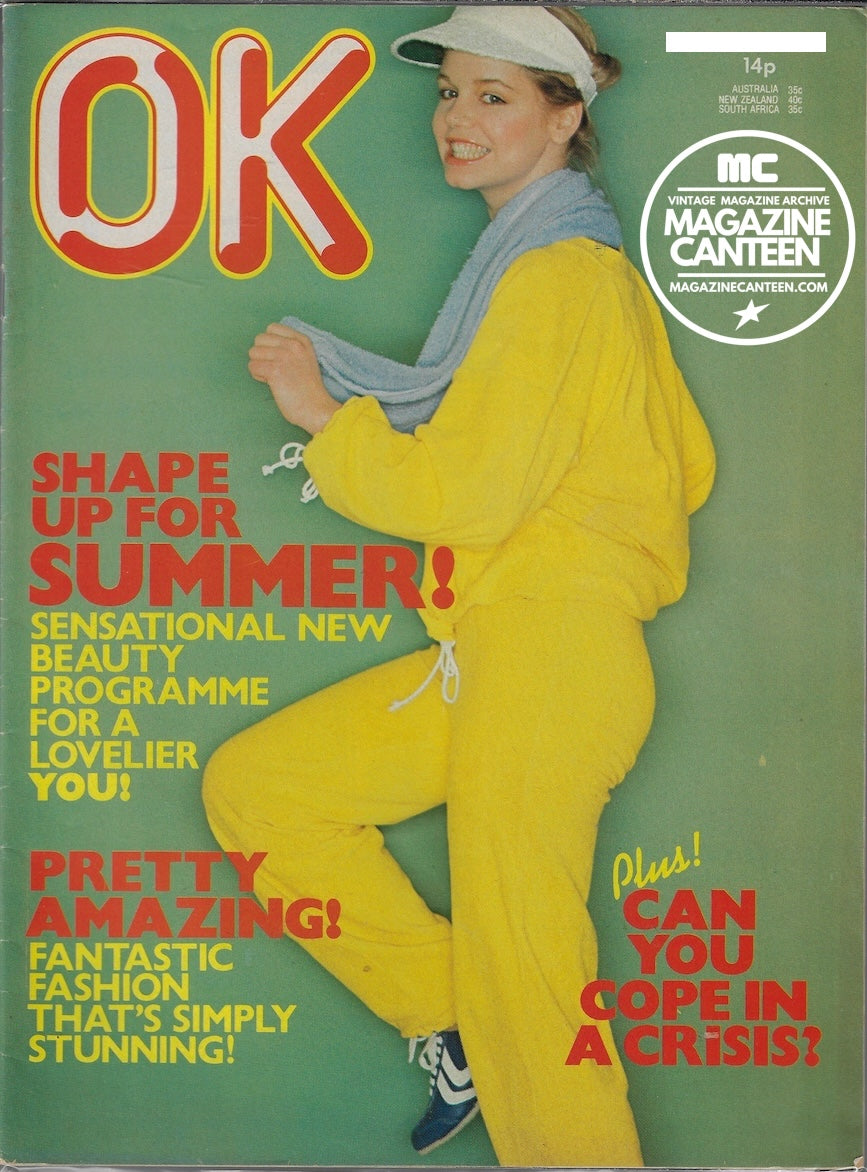 OK Magazine - Nicholas Ball TONY BOASE Barry Cranwell – magazine canteen