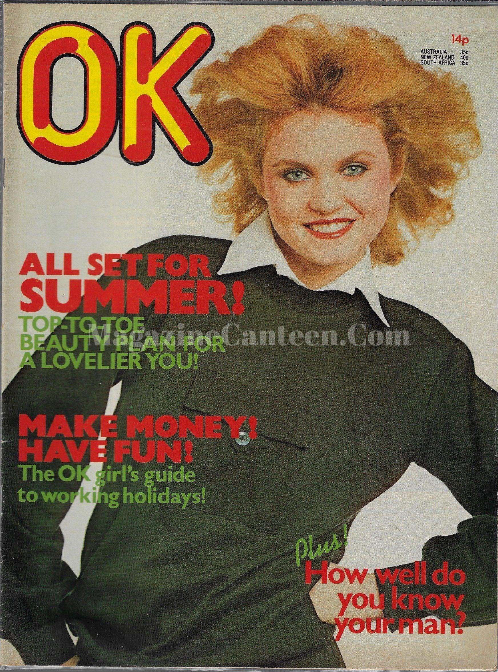 OK Magazine - Jenny Agutter – magazine canteen