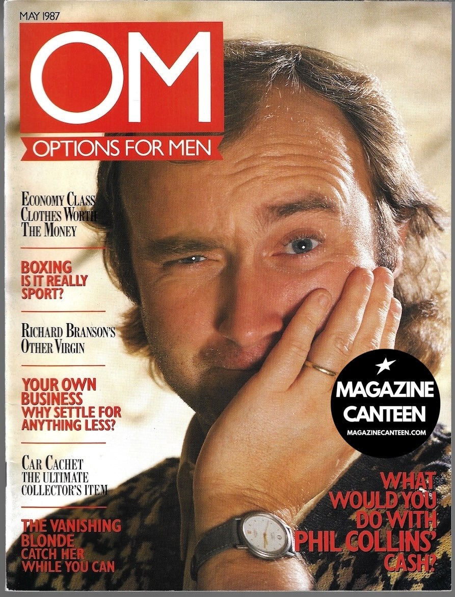 Options For Men Magazine - PHIL COLLINS Stephen Fry – magazine canteen