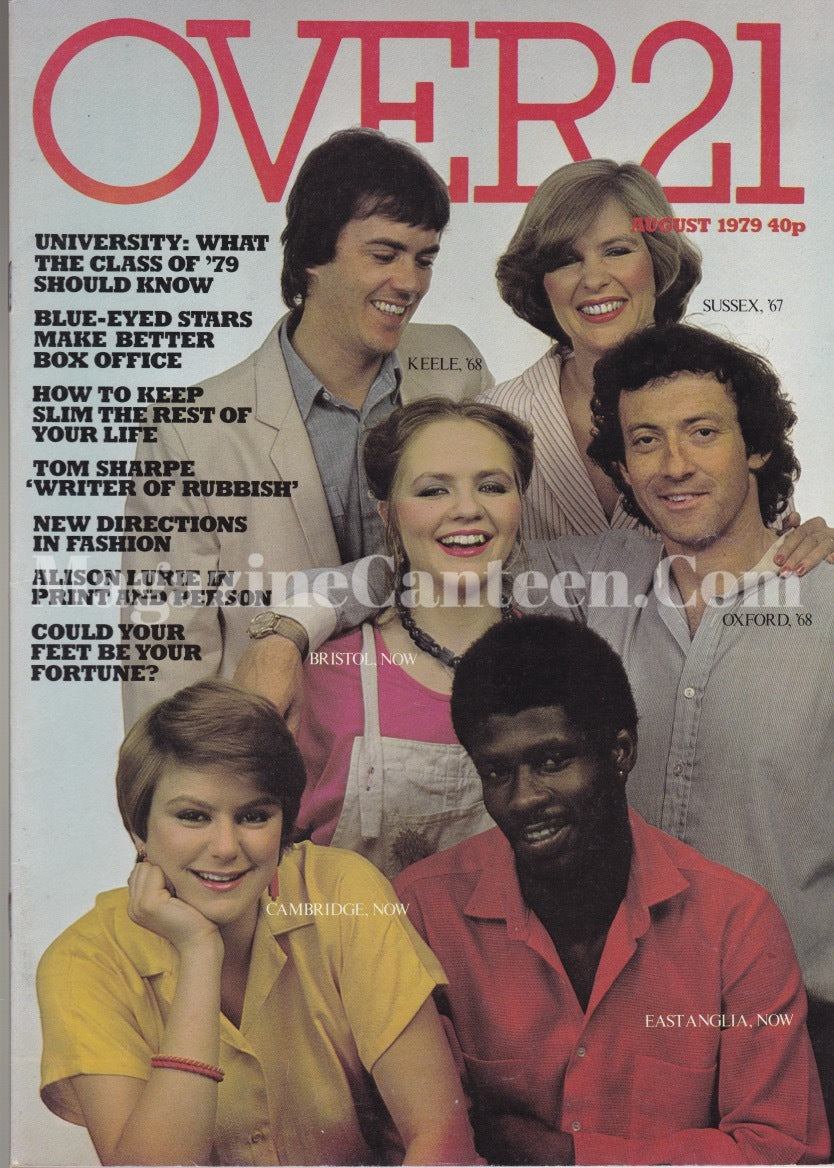 Over 21 Magazine - Tom Sharpe – magazine canteen