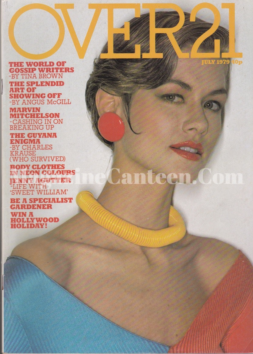 Over 21 Magazine - Jenny Agutter – magazine canteen