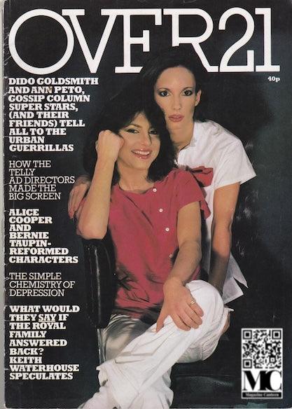 Over 21 Magazine - Dido Goldsmith & Ann Peto TONY MCGEE Alan Parker ...