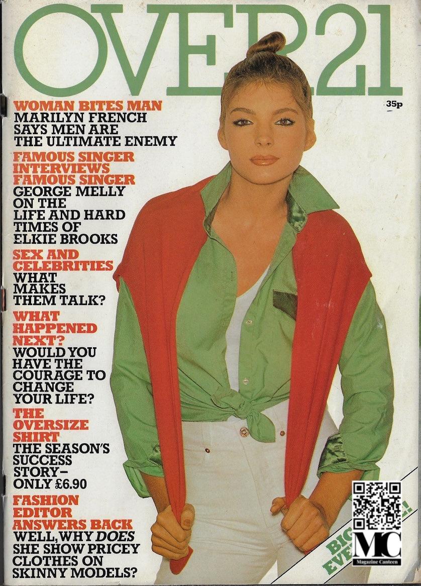 Over 21 Magazine - Tom Leighton GILL ROSS Elkie Brooks – magazine canteen