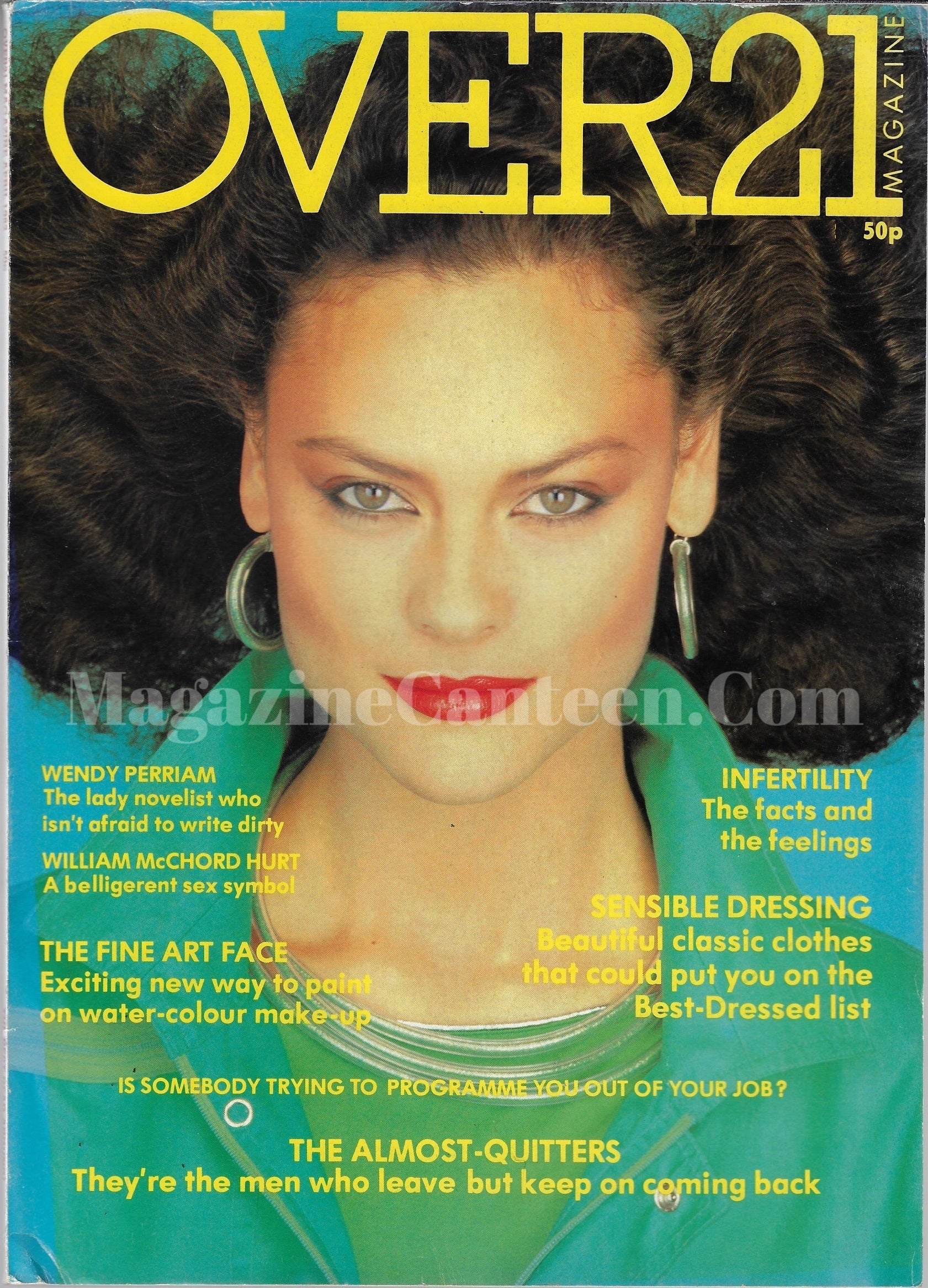 Over 21 Magazine - William Hurt – magazine canteen
