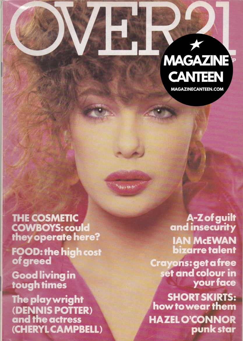 Over 21 Magazine - Kelly LEBROCK David Bailey HAZEL O'CONNOR – magazine ...
