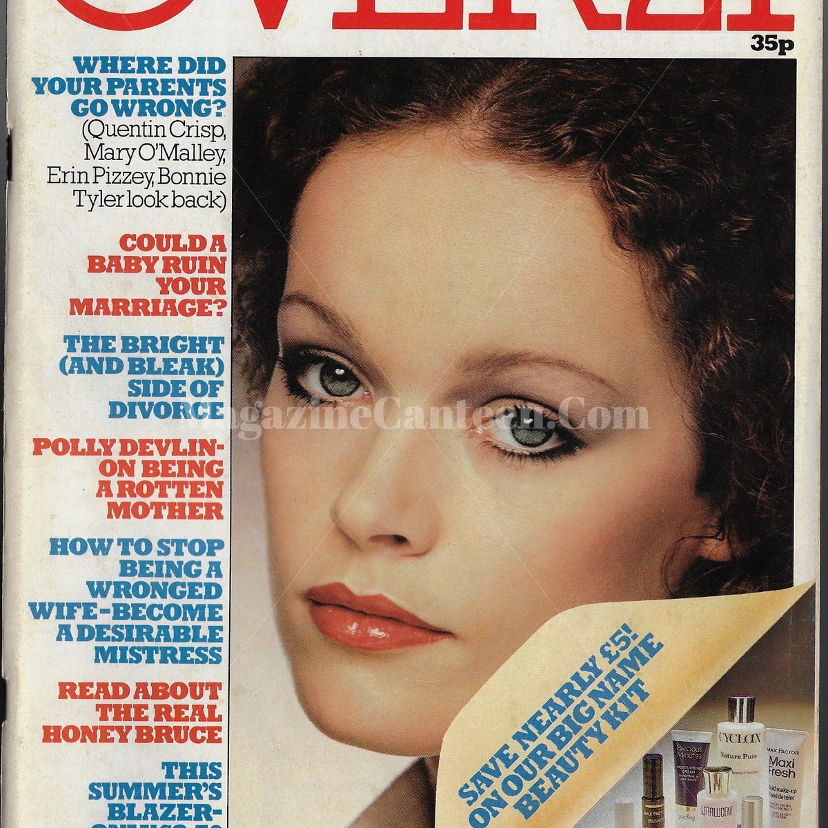 Over 21 Magazine - Sam Haskins Quentin Crisp – magazine canteen