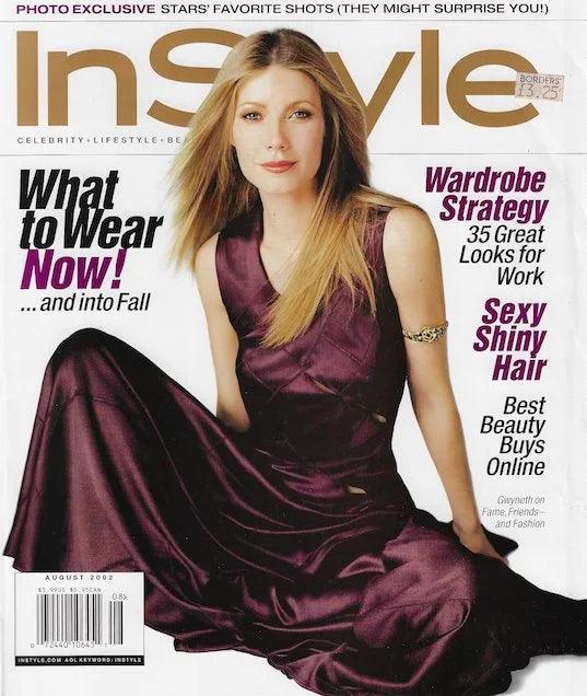 InStyle Magazine - Gwyneth Paltrow Naomi Watts Kate Spade – magazine ...