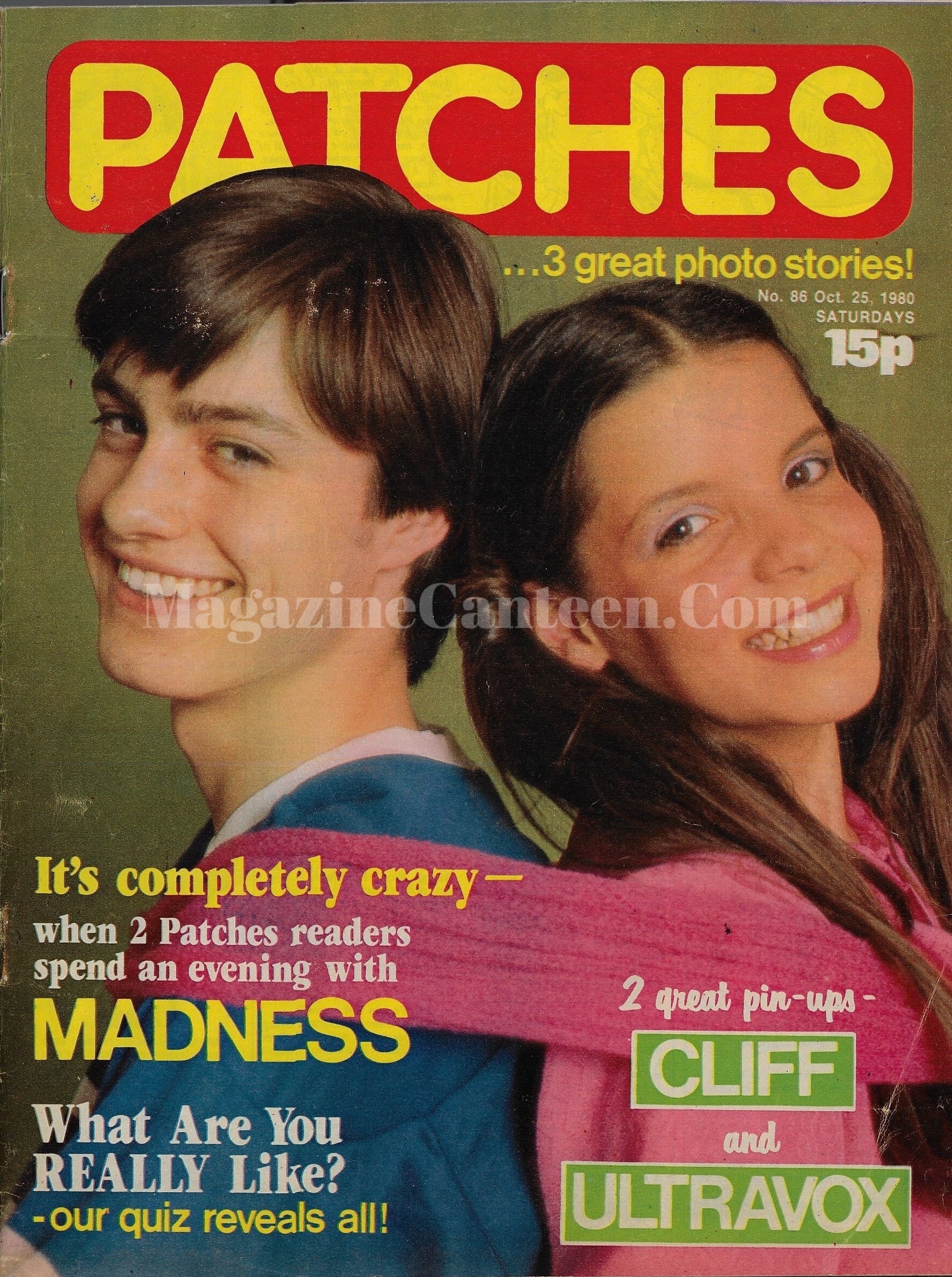 Patches Magazine - Ultravox Poster – magazine canteen