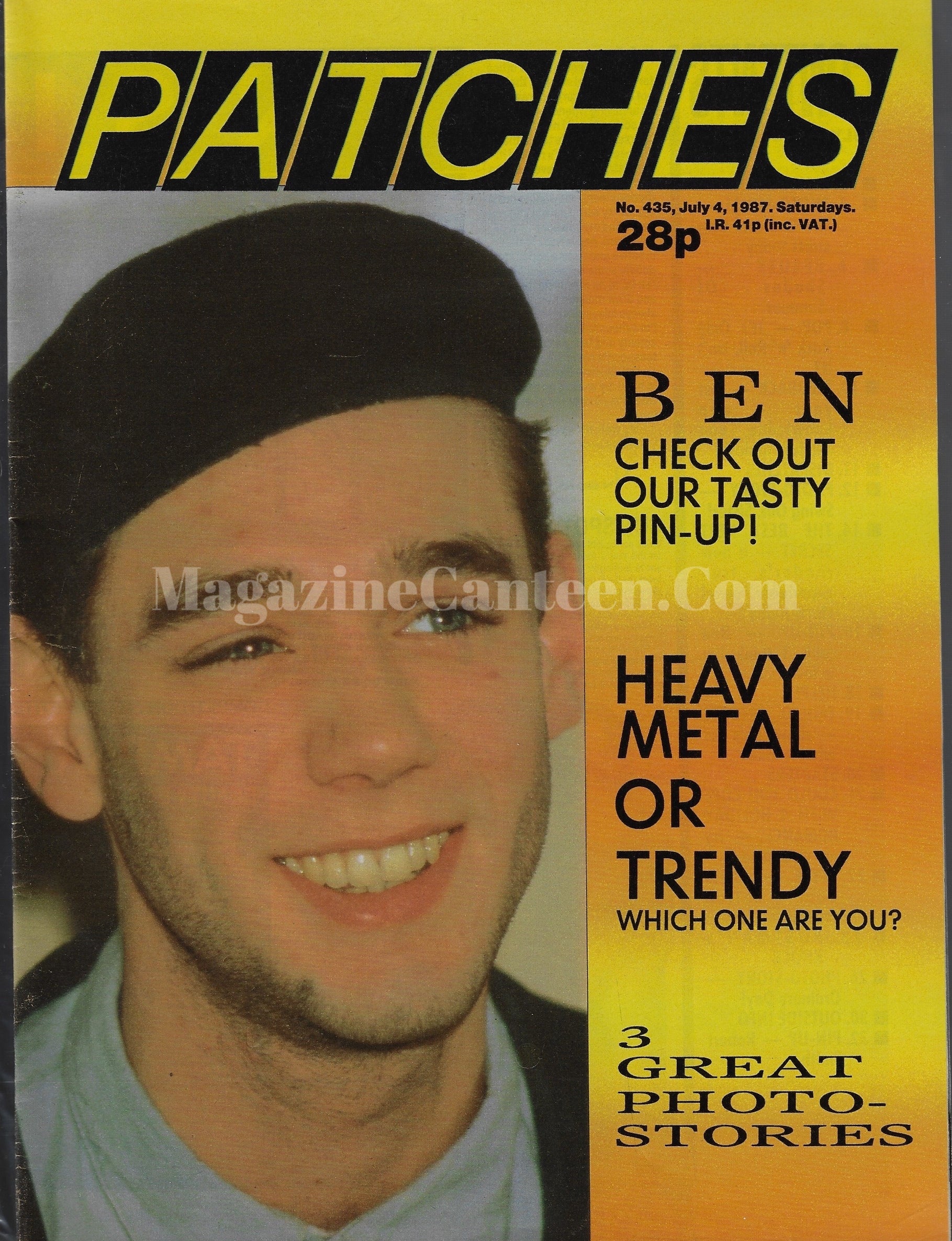 Patches Magazine - Ben Volpeliere-Pierrot – magazine canteen