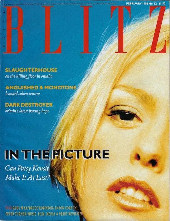 Blitz Magazine - Patsy Kensit Ruby Wax Leonard Cohen – magazine canteen