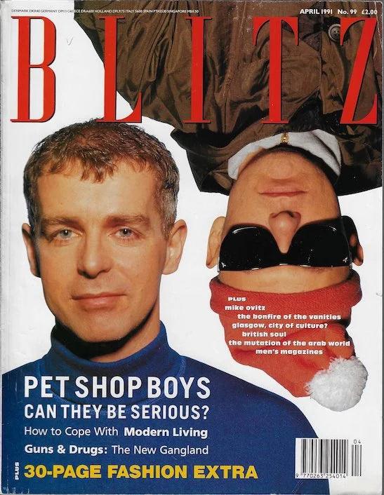Blitz Magazine - The Pet Shop Boys – magazine canteen