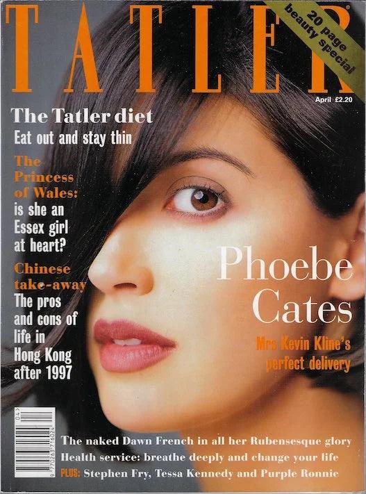 Tatler Magazine - Phoebe Cates Dawn French Hugh Grant – magazine canteen