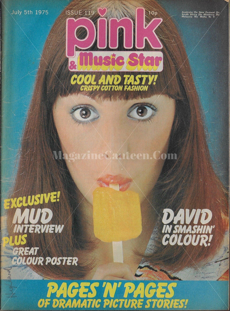 Pink Magazine - Gary Glitter – magazine canteen