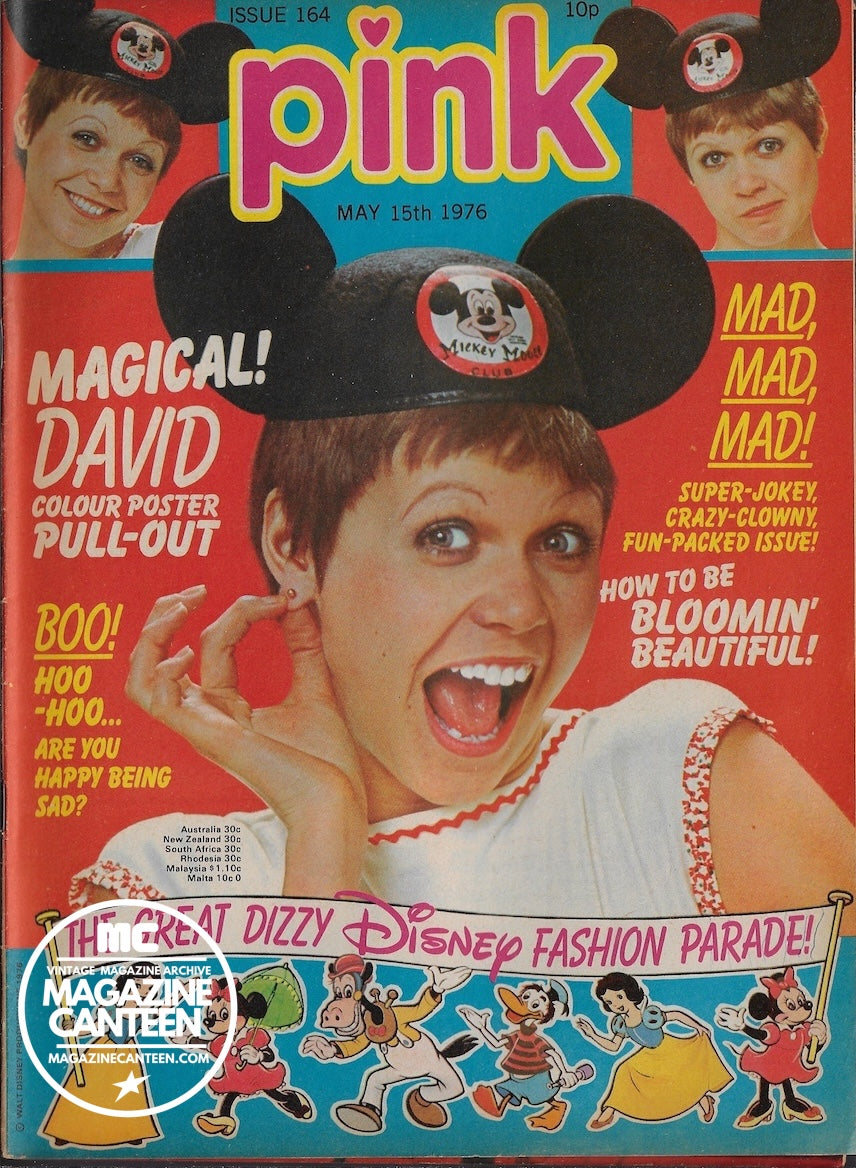 Pink Magazine - David Essex – magazine canteen