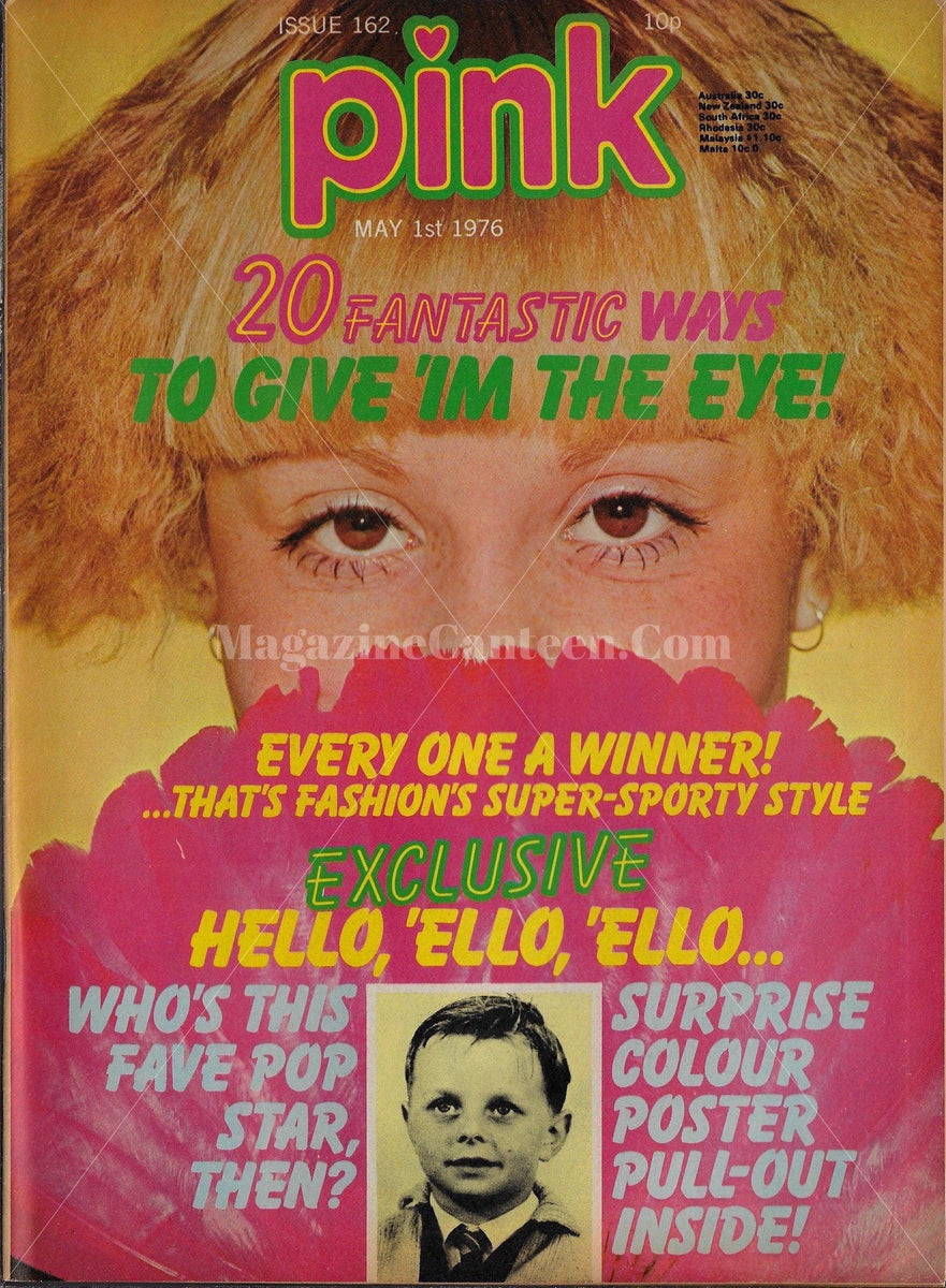 Pink Magazine - Alvin Stardust – magazine canteen