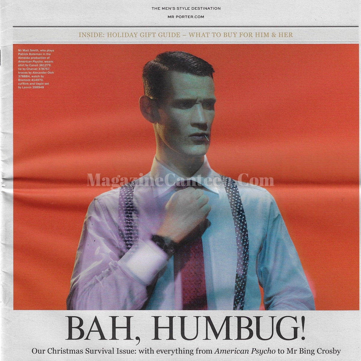 Mr Porter Post Magazine - Matt Smith – magazine canteen