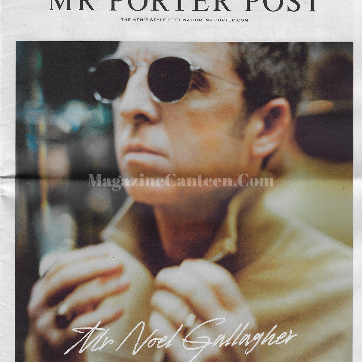 Mr Porter Post Magazine - Noel Gallagher Oasis – magazine canteen