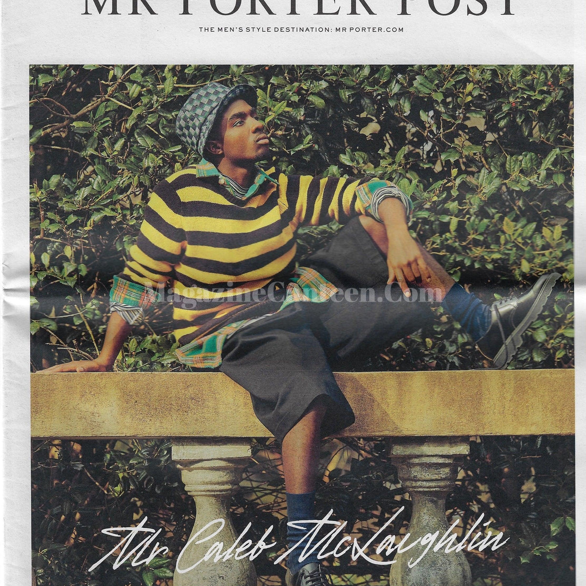 Mr Porter Post Magazine - Caleb McLaughlin – magazine canteen