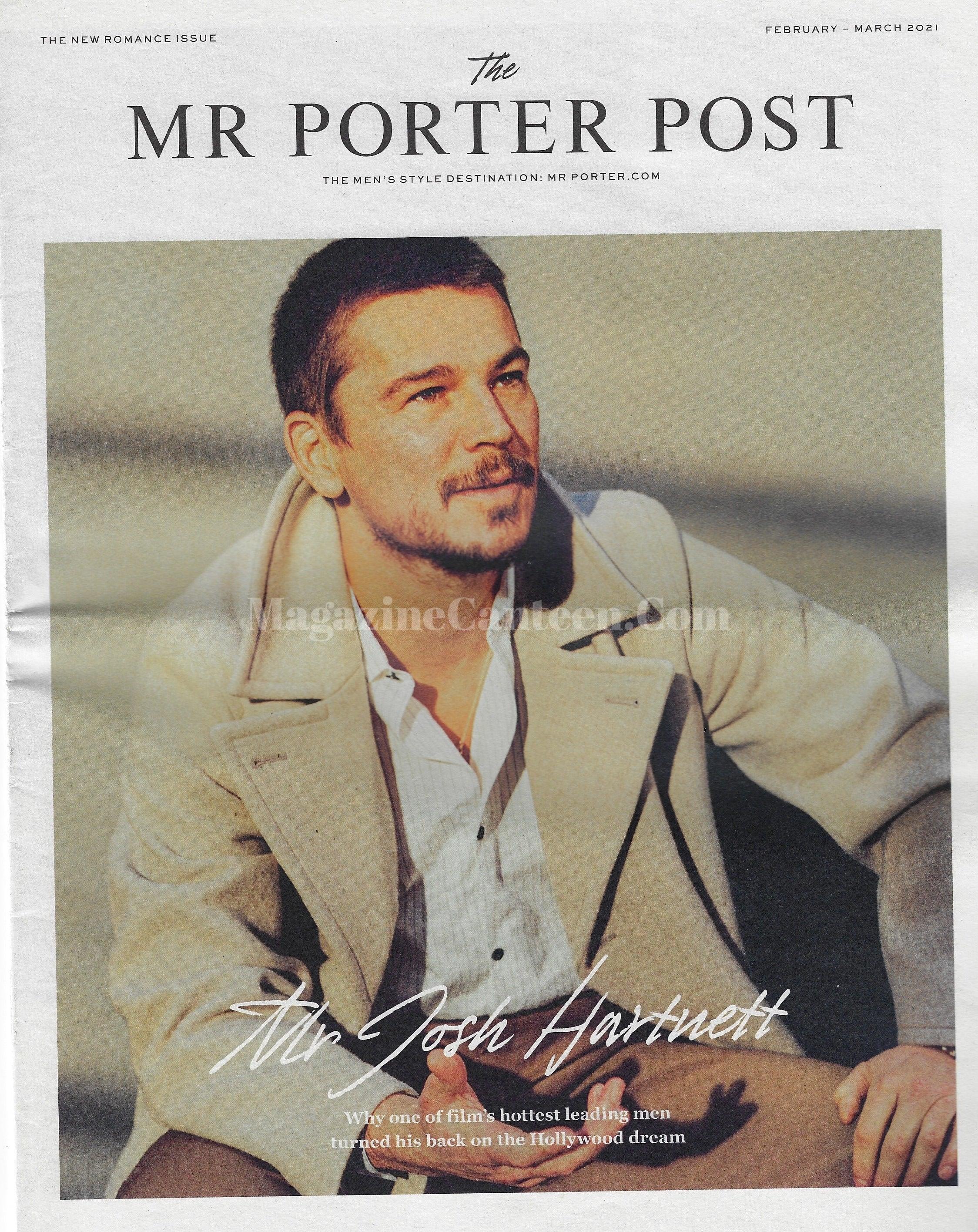 Mr Porter Post Magazine - Josh Hartnett – magazine canteen